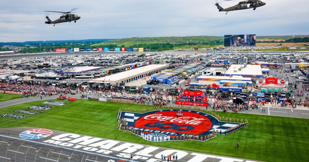Charlotte Motor Speedway Prepares for NASCAR’s Most Patriotic Crown ...